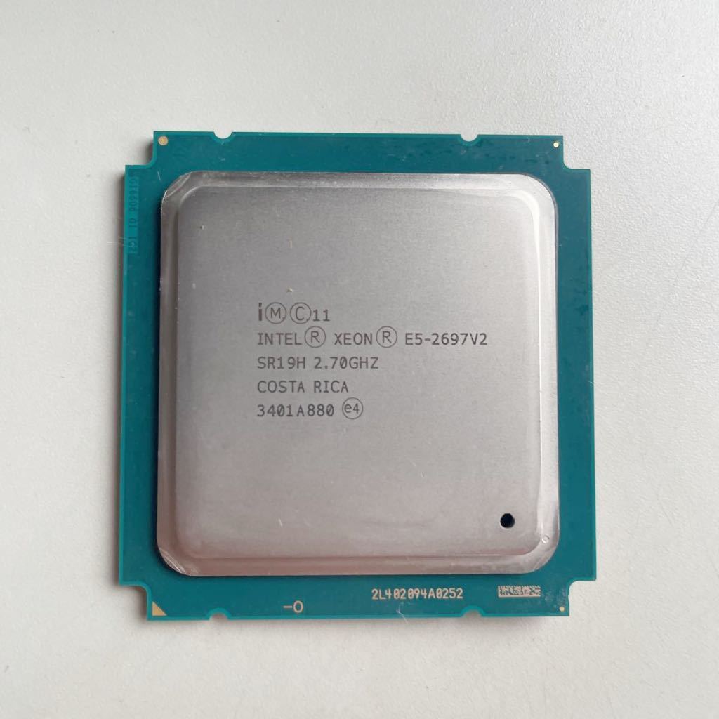 Intel Xeon E5-2697V2 SR19H 2.70GHz COSTA RICA CPU 本体直接取外し品(Xeon)｜売買された ...
