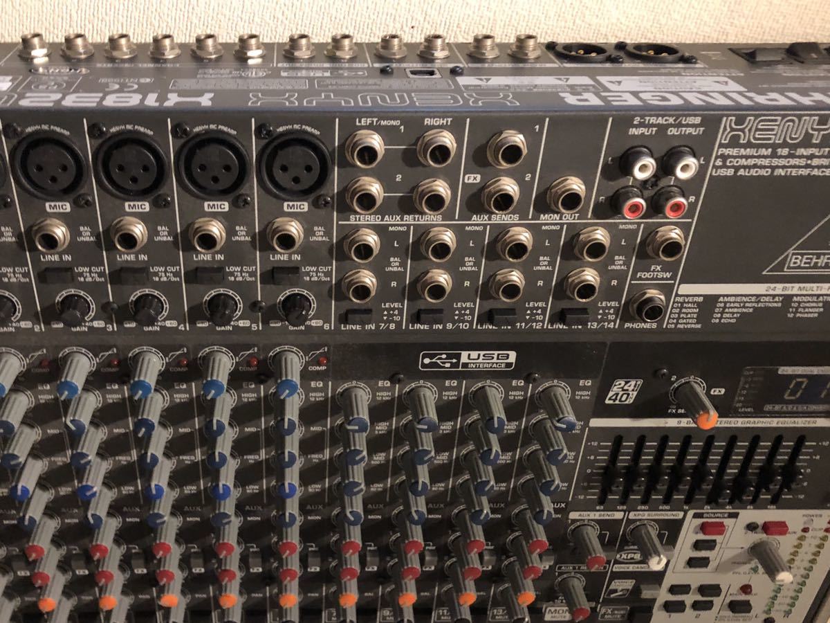 BEHRINGER ベリンガー XENYX X1832 USB ステレオアナログミキサー ミキサー(ミキサー)｜売買されたオークション情報 ...