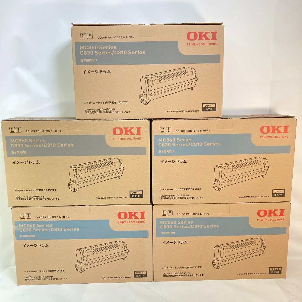 1円スタート OKI 沖データ トナーカートリッジ イメージドラム ブラック 5個セット ID-C3KK(OKI)｜売買されたオークション情報、yahooの商品情報をアーカイブ公開 ...