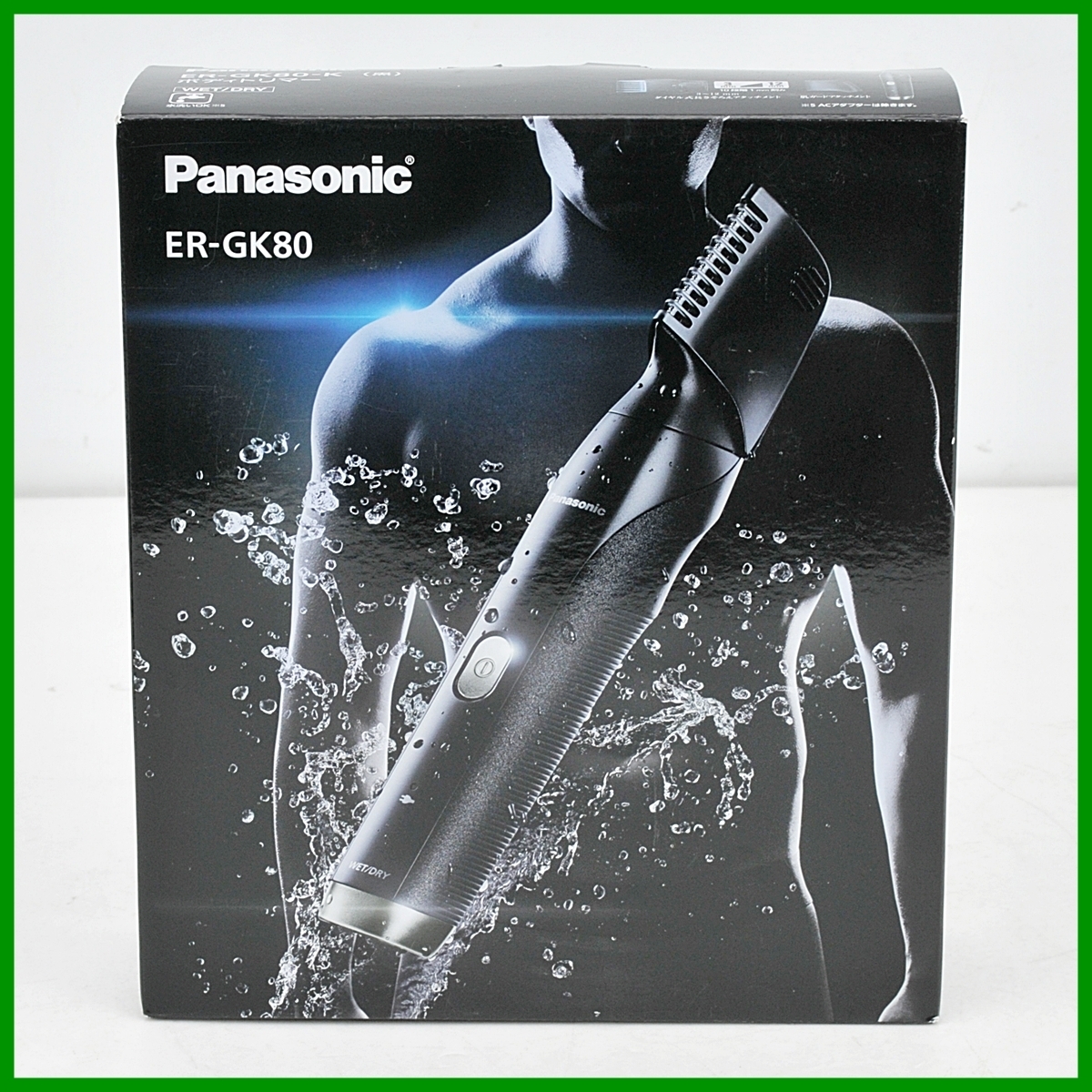 品 パナソニック 充電式 ボディトリマー ER-GK80-K 2019年製 zd785(脱毛、除毛)｜売買されたオークション情報、yahooの ...