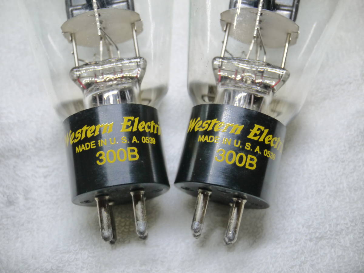 Western Electric 300B WE300B 2005年復刻版 2本 ペア品 ロット 0539(真空管)｜売買されたオークション ...