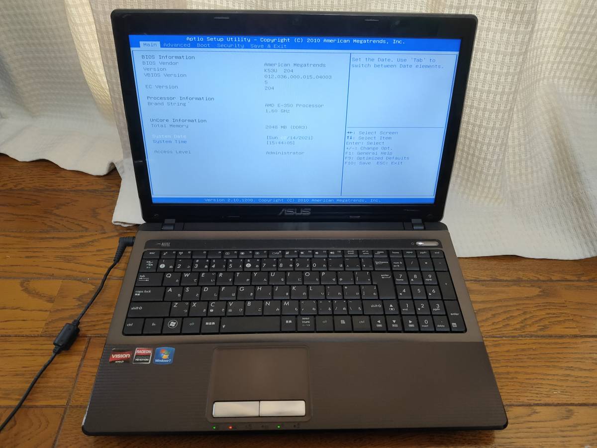 ASUS K53U E-450 ジャンク②(15インチ～)｜売買されたオークション情報、yahooの商品情報をアーカイブ公開 - オークファン ...