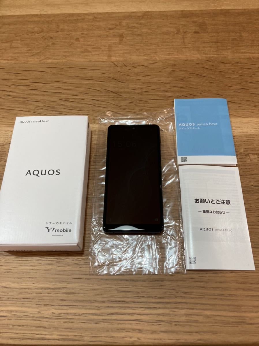 ワイモバイル AQUOS sense4 basic A003SH Black ブラック SIMロック解除済(ワイモバイル)｜売買されたオークション情報、yahooの商品情報をアーカイブ公開 ...