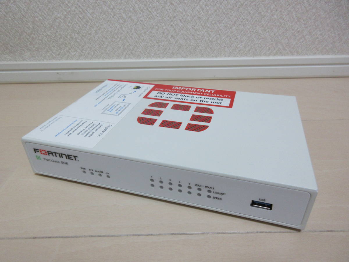 FORTINET FORTIGATE-50E / FG-50E(ルーター)｜売買されたオークション情報、yahooの商品情報をアーカイブ公開 ...