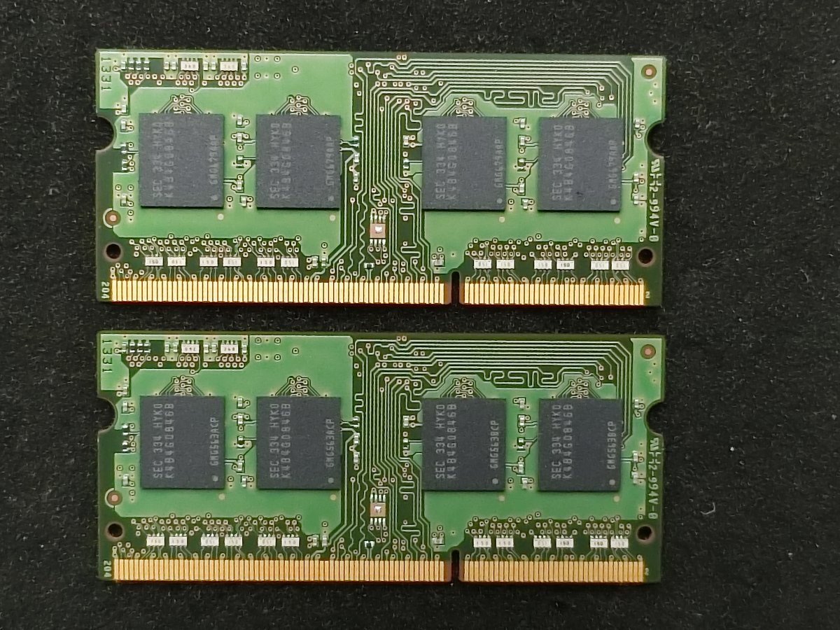 b1150 4GB-2枚 計8GB SAMSUNG 03-04 M471B5173BHO-YKO PC3L-12800S DDR3-1600 ...