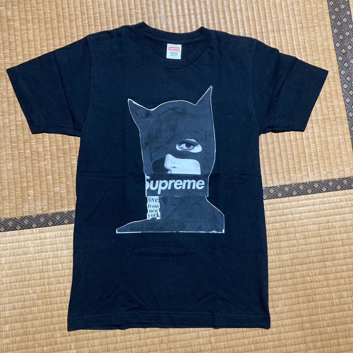 Supreme cats tee black 超 S(Sサイズ以下)｜売買されたオークション情報、yahooの商品情報をアーカイブ公開 ...