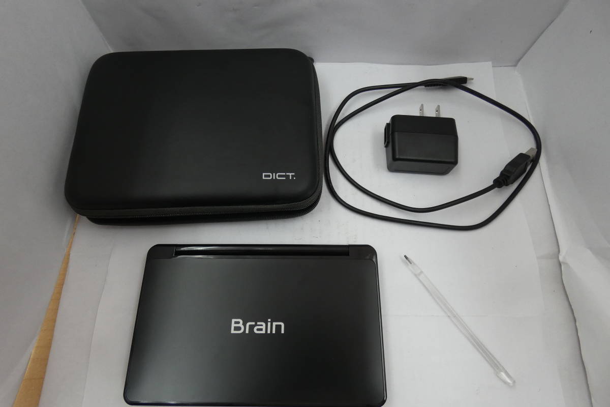 20533 シャープ SHARP Brain PW-SH1 黒 電子辞書 通電確認のみ(シャープ)｜売買されたオークション情報、yahooの商品情報をアーカイブ公開 - オークファン ...