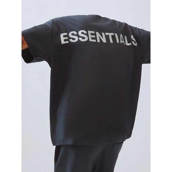 FOG ESSENTIALS 19AW REFLECTIVE LOGO T-SHIRT 黒 XSサイズ フォグ エッセンシャルズ 半袖 リフレ ...