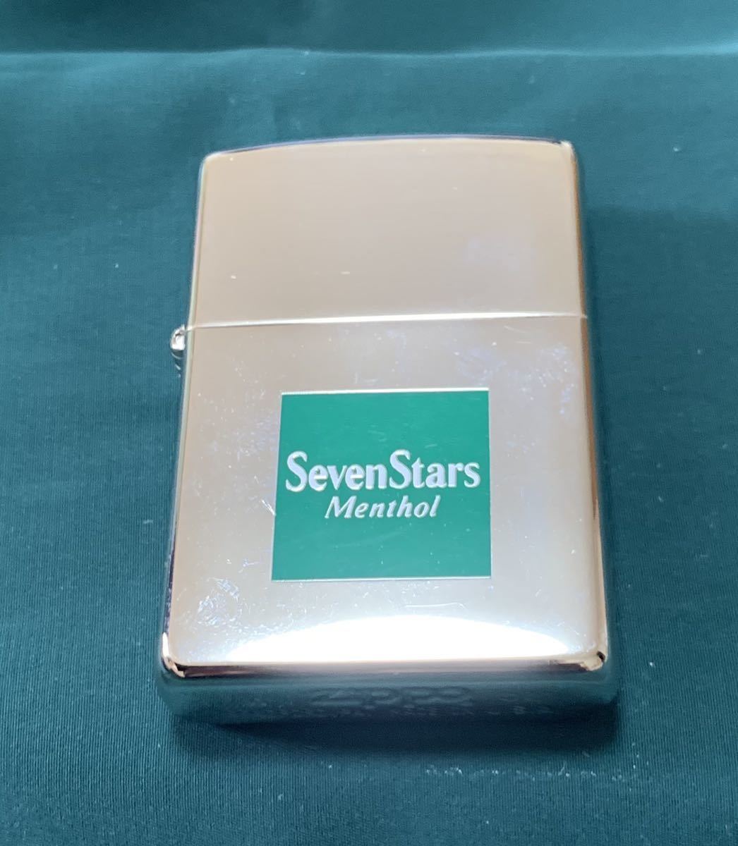 ZIPPO Seven Stars Menthol ジッポー セブンスター メンソール 現状品(たばこメーカー)｜売買されたオークション情報 ...