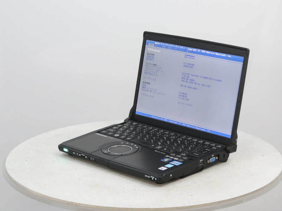 Panasonic CF-S10EYQDR Let’s note Core i5-2540M 2.60GHz 4 GB 640 GB HDD ...