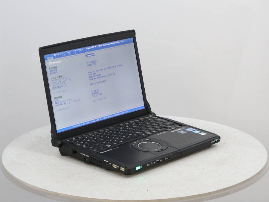 Panasonic CF-S10EYQDR Let’s note Core i5-2540M 2.60GHz 4 GB 640 GB HDD ...