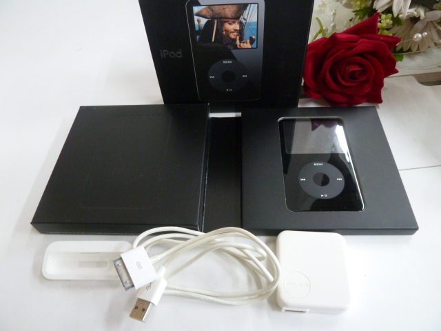 406E 彡iPod 30GB MA446J/A BLACK 本体/充電器 通電のみ確認 品 彡(iPod classic)｜売買された ...