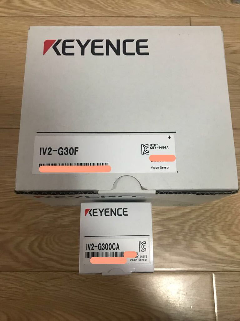 KEYENCE キーエンス IV2 シリーズAI搭載 画像判別センサIV2-G30F IV2-G300CA 2点セット お(電材、配電用品 ...