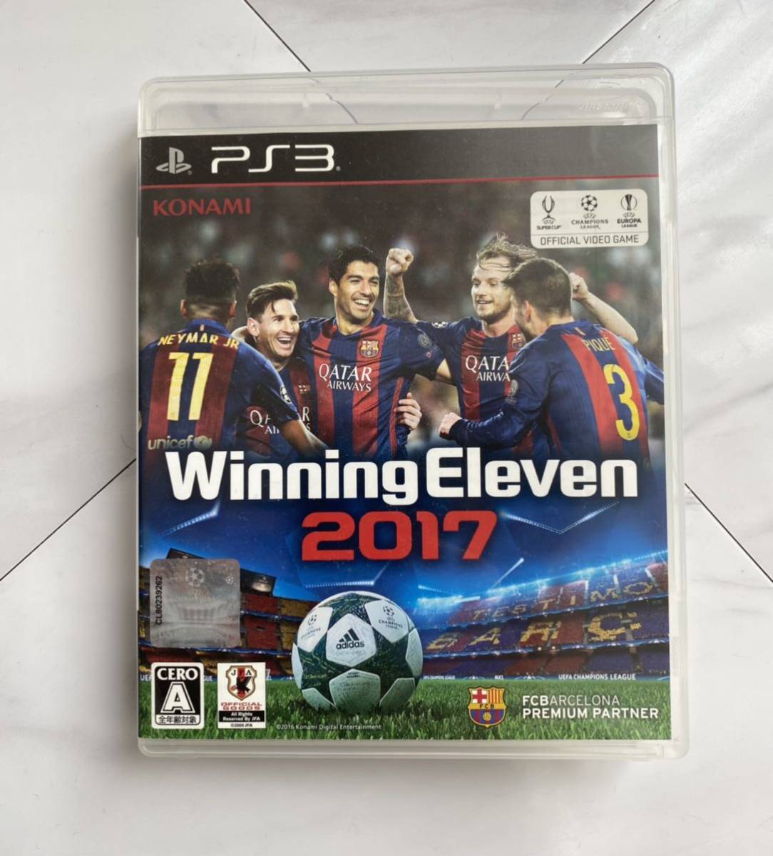 KONAMI PS3 ソフト Winning Eleven 2017 ウイニングイレブン 起動 み コナミ ゲームソフト サッカー プレステ ...