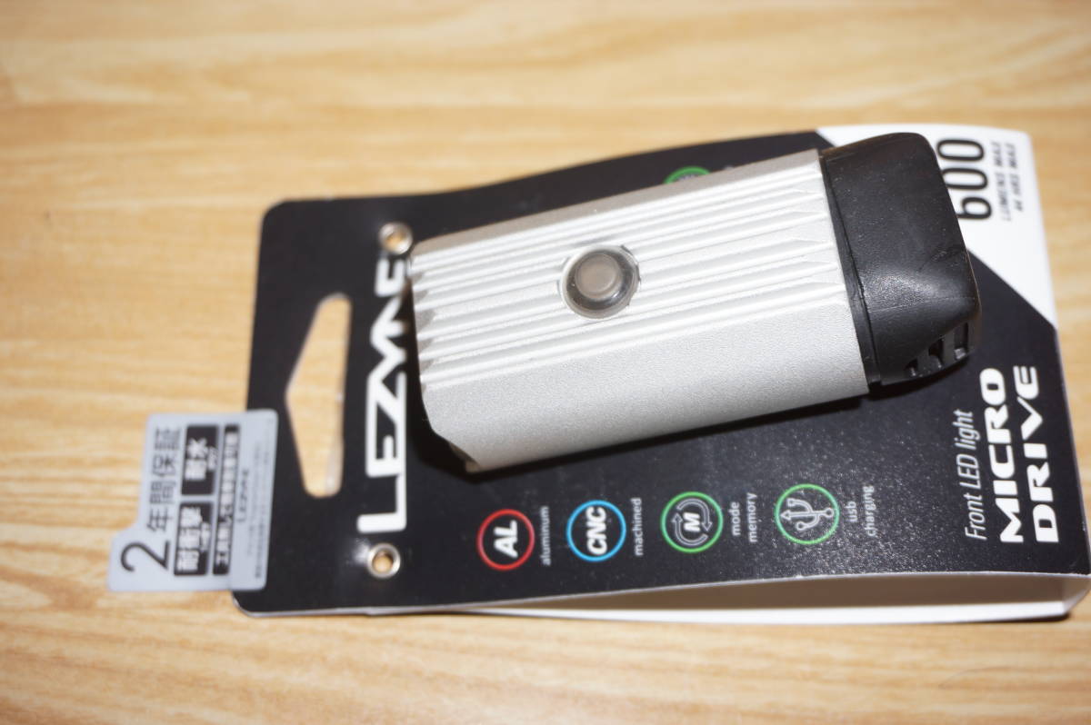 Lezyne/レザイン MICRO DRIVE 600XL/マットグレー 日本限定カラー(白色燈)｜売買されたオークション情報、yahooの ...