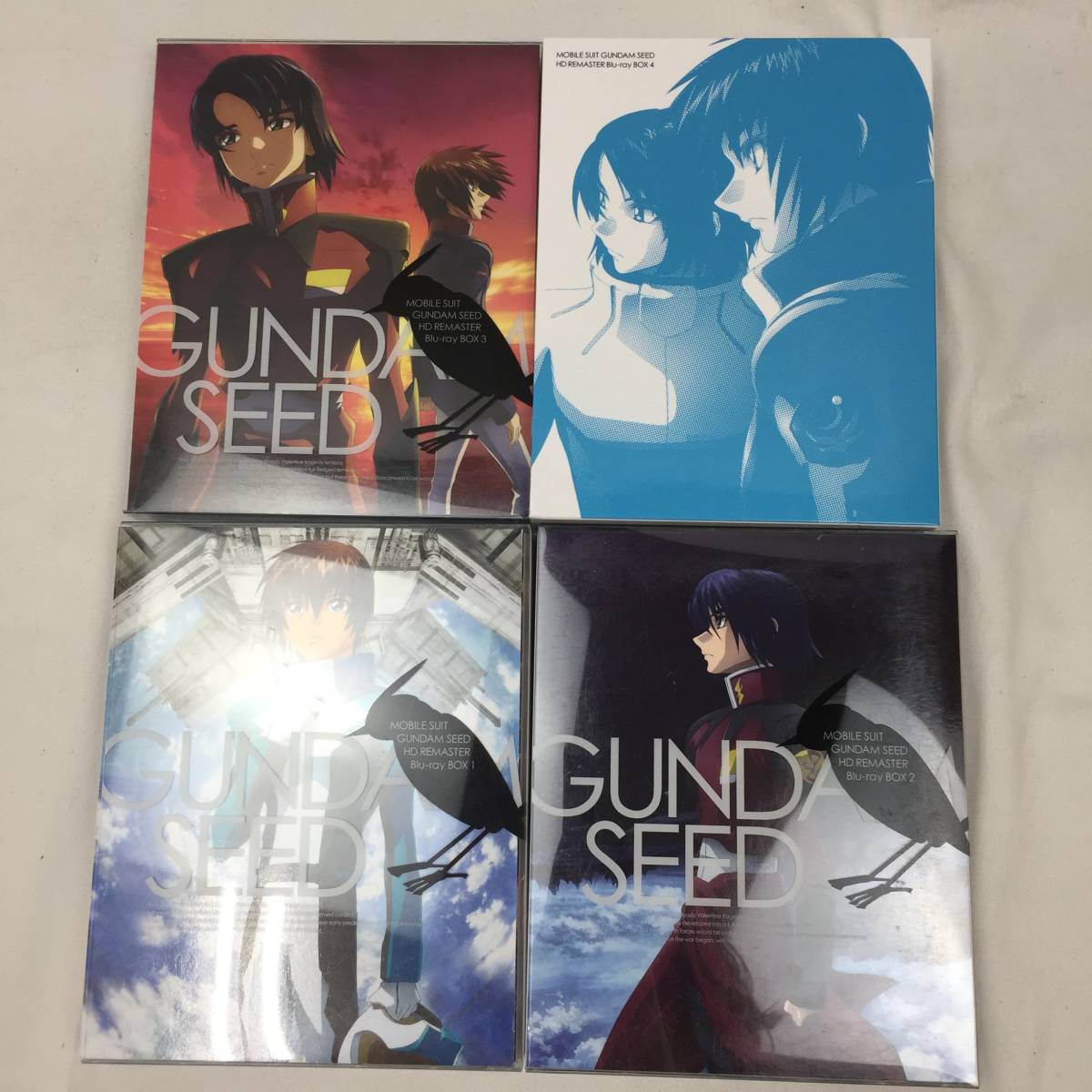 MOBILE SUIT GUNDAM SEED HD REMASTER Blu-ray BOX 全4巻 SEEDHDリマスター 初回限定版 ...