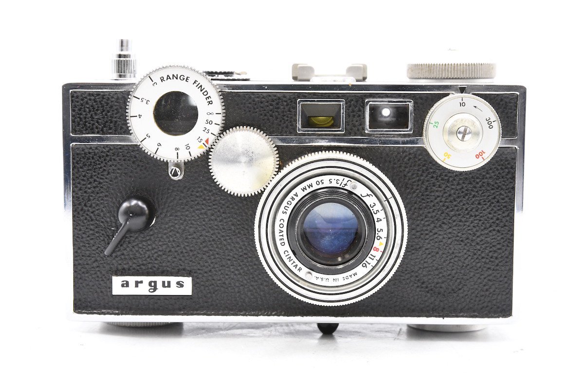 ARGUS アーガス C3 / ARGUS COATED CINTAR 50mm F3.5 フィルムカメラ レンジファインダーカメラ(マニュアルフォーカス)｜売買されたオークション情報 ...