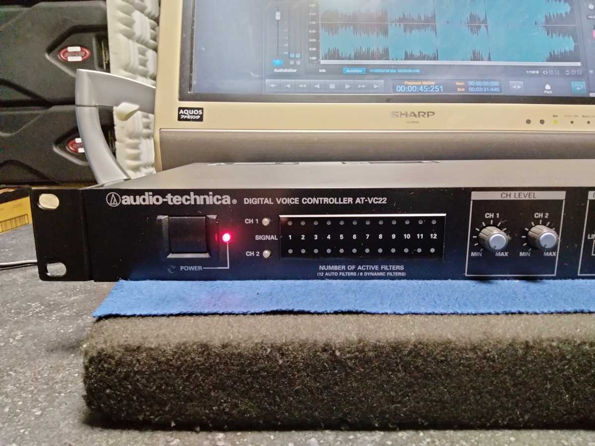 audio-technica AT-VC22 フィードバック＆ノイズサプレッサー : dbx afs 224 driverack ...