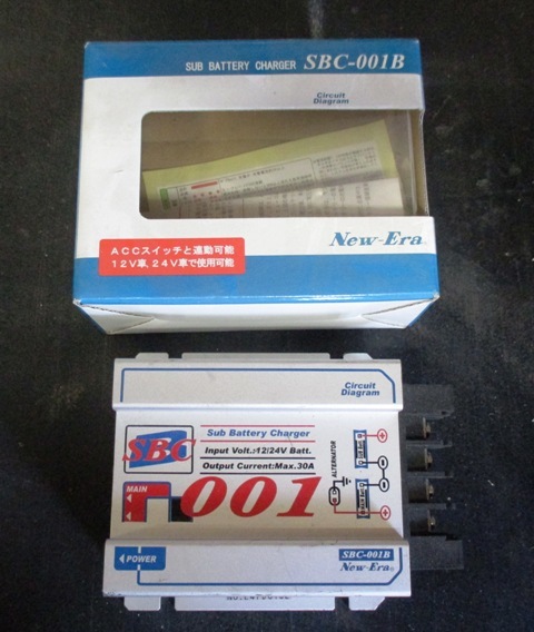 ニューエラーSBC-001サブバッテリーチャージャー走行充電 車中泊(電装品)｜売買されたオークション情報、yahooの商品情報をアーカイブ ...
