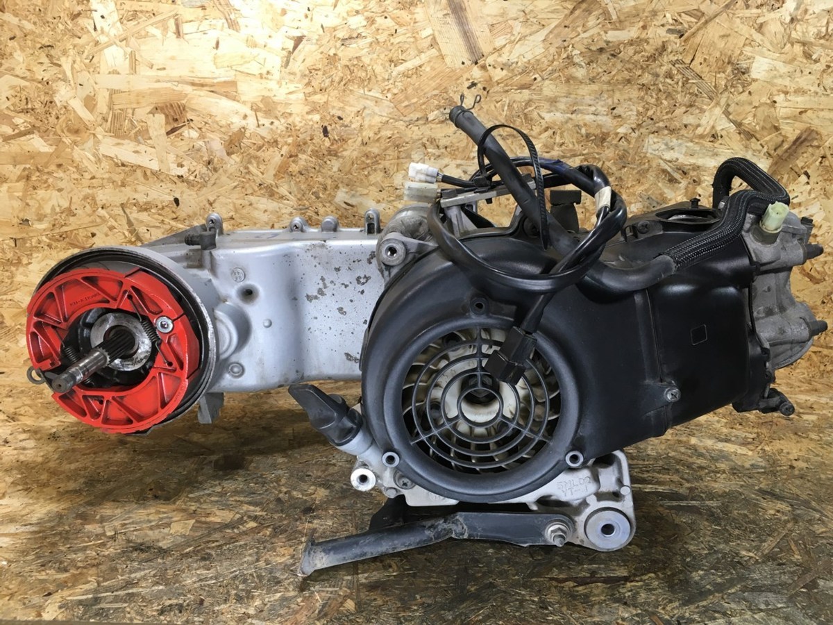 【送料2Lサイズ】 YAMAHA SE44J-293*** エンジン 実働 動画あり 検.( セルモーター センタースタンド SE12 ...