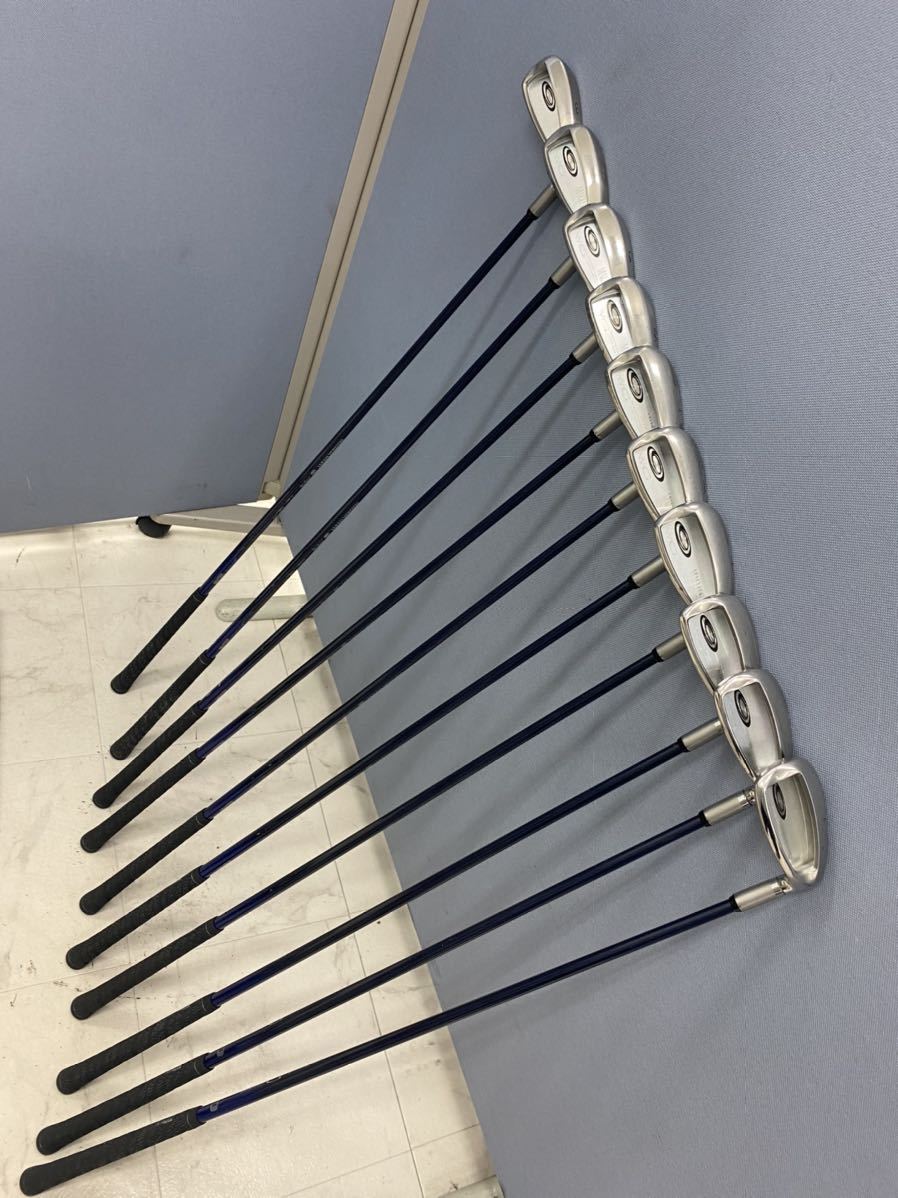 マグレガー MACTEC NVG 10本 アイアン セット #3-9P A S Triple Action フレックスR ゴルフクラブ macgregor 純正シャフト(マグレガー)｜売買され ...