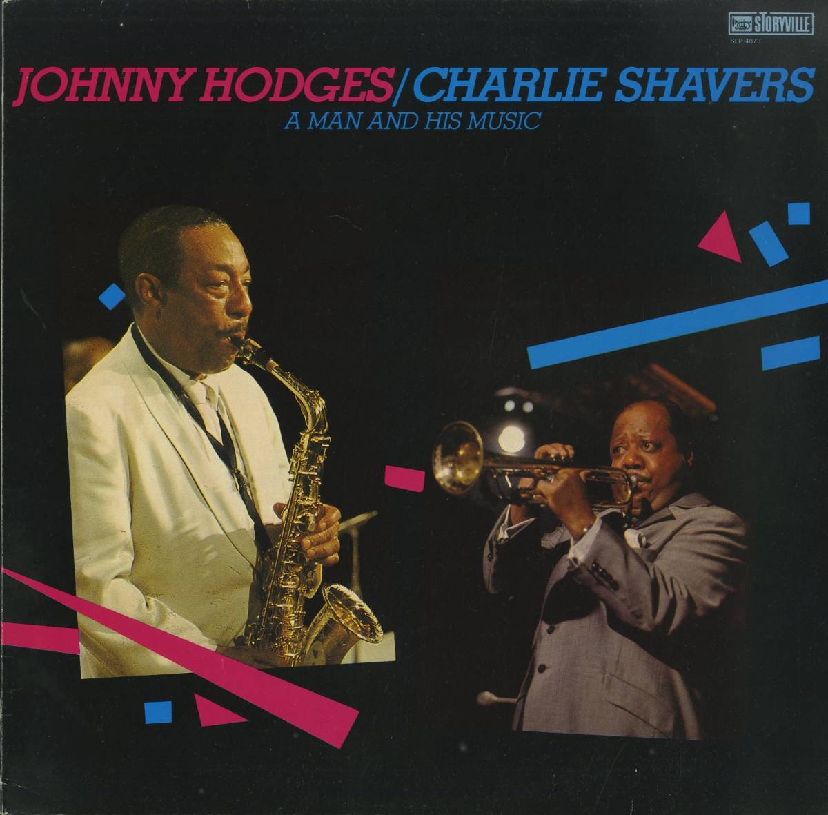 A00461876/LP/ジョニー ホッジス Charlie Shavers A Man And His Music 1985年 SLP ...