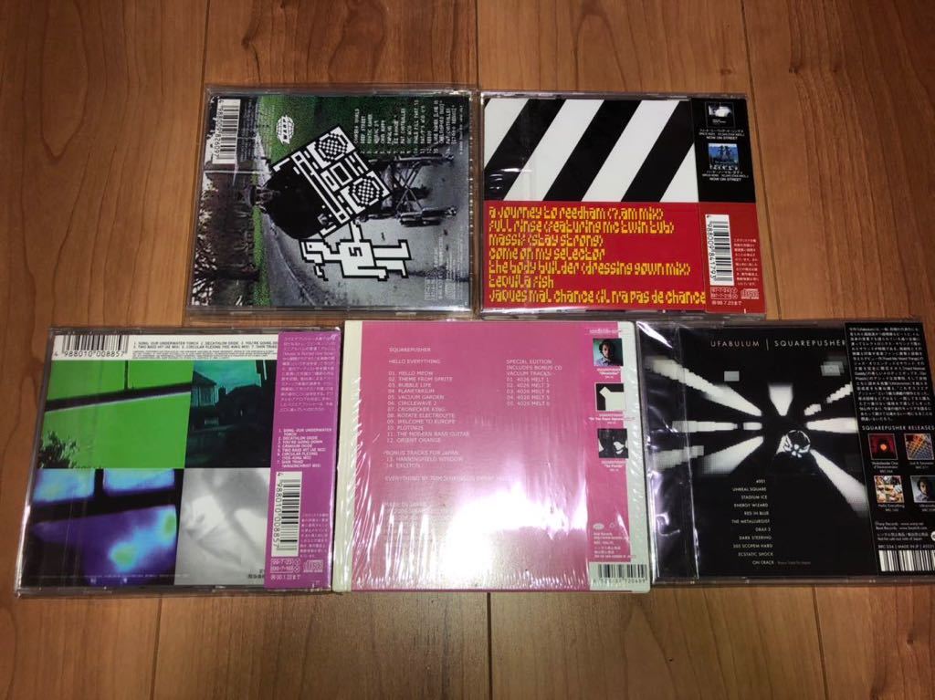 国内盤CD スクエアプッシャー / Squarepusher アルバム EP 5枚セット / Hard Normal Daddy / Big ...