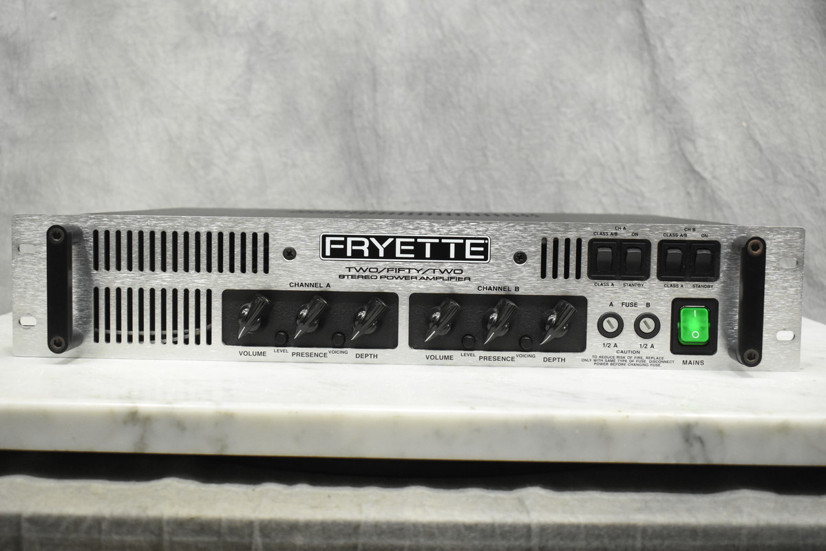 FRYETTE フライエット G-2502-S パワーアンプ ギターアンプ(パワーアンプ)｜売買されたオークション情報、yahooの商品情報を ...