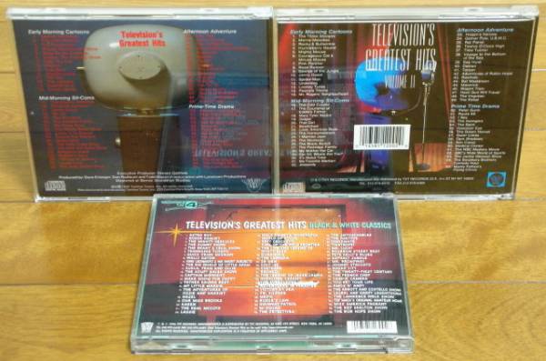 TELEVISIONS GREATEST HITS 3CD 海外テレビテーマ 195トラック(テレビドラマサントラ)｜売買されたオークション ...