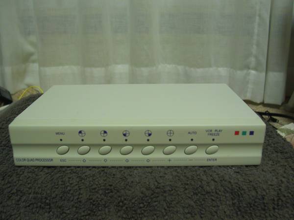 VIDEO QUAD PROCESSOR AVC-704 画像4分割器(防犯カメラ)｜売買されたオークション情報、yahooの商品情報を ...