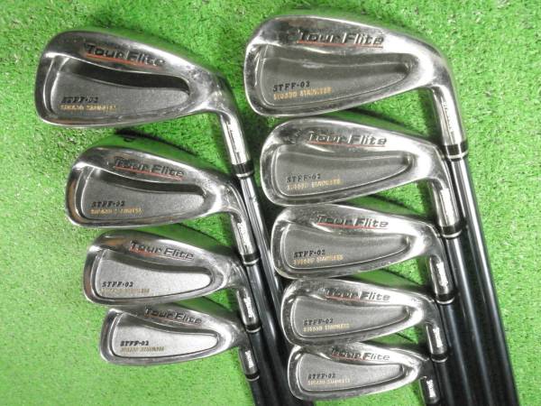 スポルディング Tour Flite STFF-02 アイアン9本(アイアン)｜売買されたオークション情報、yahooの商品情報をアーカイブ ...
