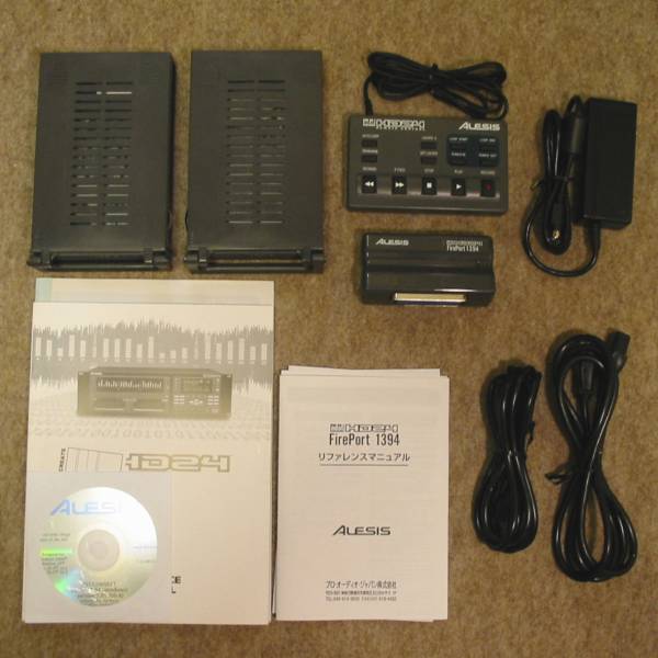Alesis ADAT HD24＋FirePort 1394 ワンオーナー(マルチトラックレコーダー)｜売買されたオークション情報、yahoo ...