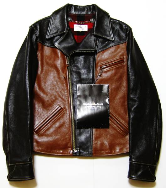 High Notch ハイノッチ 馬革 ダブルライダース CHICAGO 38(ライダースジャケット)｜売買されたオークション情報、yahoo ...
