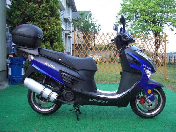 LONCIN ロンシン LX125T-X 新型スクーター125cc 美車 走行343km(その他)｜売買されたオークション情報、yahooの商品情報をアーカイブ公開 - オークファン ...