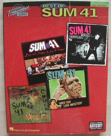 Sum 41 楽譜/スコア Best of Sum 41 全288ページ/ベスト版(洋楽)｜売買されたオークション情報、yahooの商品情報をアーカイブ公開 - オークファン（aucfan.com）