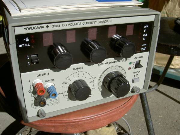YEW 2553 DC VOLTAE CURRENT STANDARD 直流標準電圧電流発生器(その他)｜売買されたオークション情報 ...