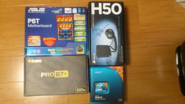 まとめて Core i7 930 Team ASUS DDR3-2000 6GB P6T 水冷 H50(Core i7)｜売買された ...