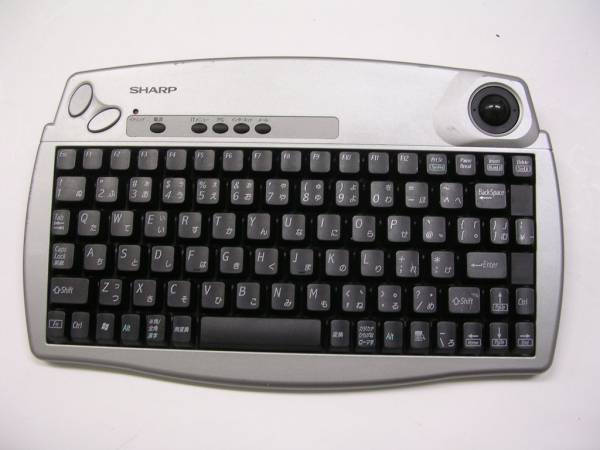 SHARP コードレスキーボード FDC-6801(ワイヤレスキーボード)｜売買されたオークション情報、yahooの商品情報をアーカイブ公開 - オークファン（aucfan.com）