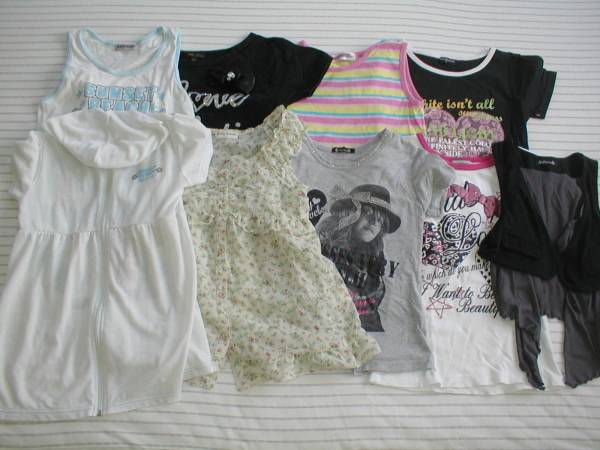 トップス色々 Tシャツ パーカ ジレ 140 150cm(子ども服（女の子用）)｜売買されたオークション情報、yahooの商品情報をアーカイブ公開 - オークファン（aucfan.com）