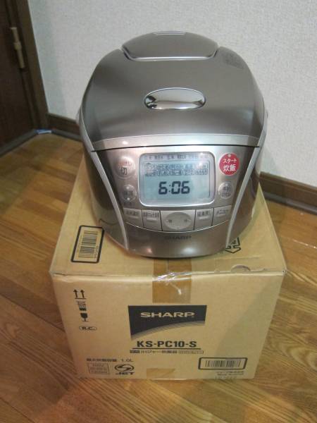 シャープIHジャー炊飯器 5.5合炊き KS-PC10-S(圧力IH)｜売買されたオークション情報、yahooの商品情報をアーカイブ公開 - オークファン（aucfan.com）