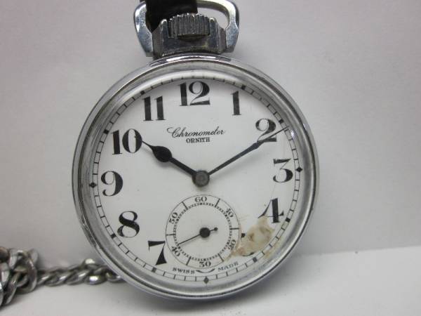 H913C ORNITH CHRONOMETER手巻懐中時計 Swiss 稼働ジャンク(手巻き)｜売買されたオークション情報、yahooの商品情報をアーカイブ公開 - オークファン ...