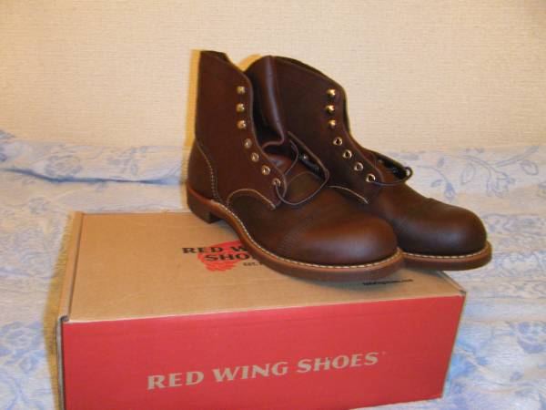 RED WING 8111 US8 アイアンレンジ ワークブーツ(8インチ)｜売買されたオークション情報、yahooの商品情報をアーカイブ公開 - オークファン（aucfan.com）