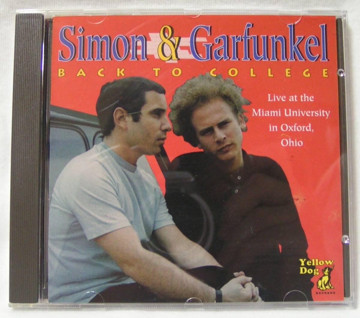 名盤 Simon & Garfunkel BACK TO COLLEGE YELLOW DOG YD 044 1969年11月11日 マイアミ ...