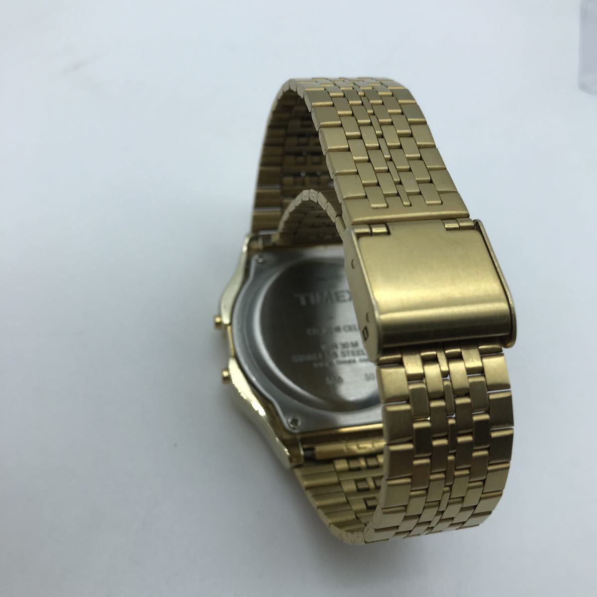 TIMEX タイメックス INDIGLO 555 デジタル 腕時計 金 ゴールド 木目(タイメックス)｜売買されたオークション情報、yahoo ...