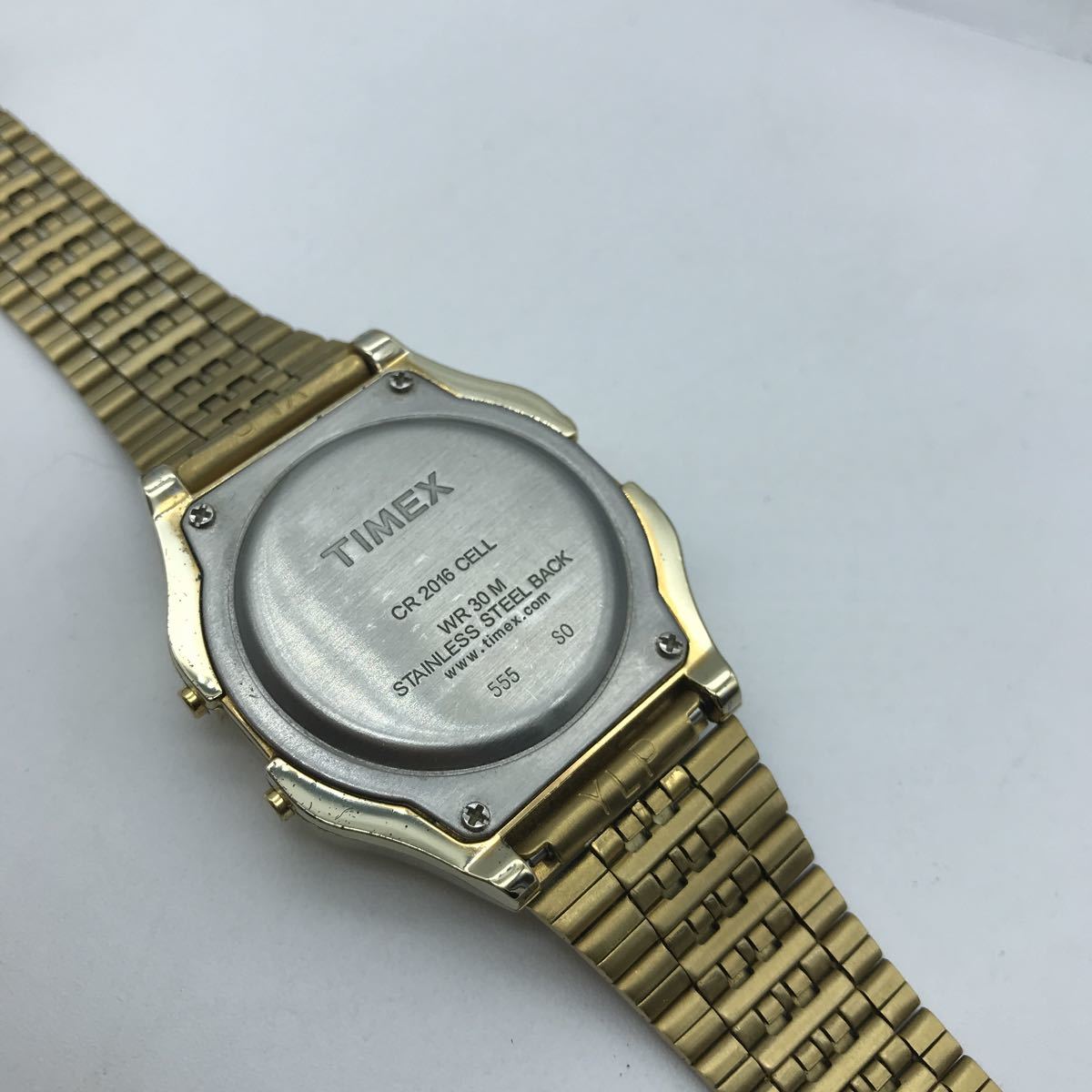 TIMEX タイメックス INDIGLO 555 デジタル 腕時計 金 ゴールド 木目(タイメックス)｜売買されたオークション情報、yahoo ...