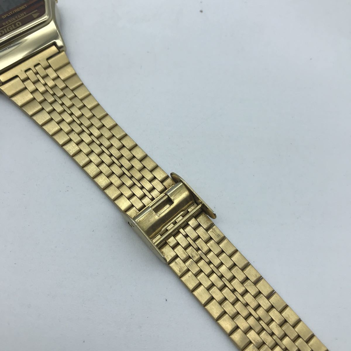 TIMEX タイメックス INDIGLO 555 デジタル 腕時計 金 ゴールド 木目(タイメックス)｜売買されたオークション情報、yahoo ...