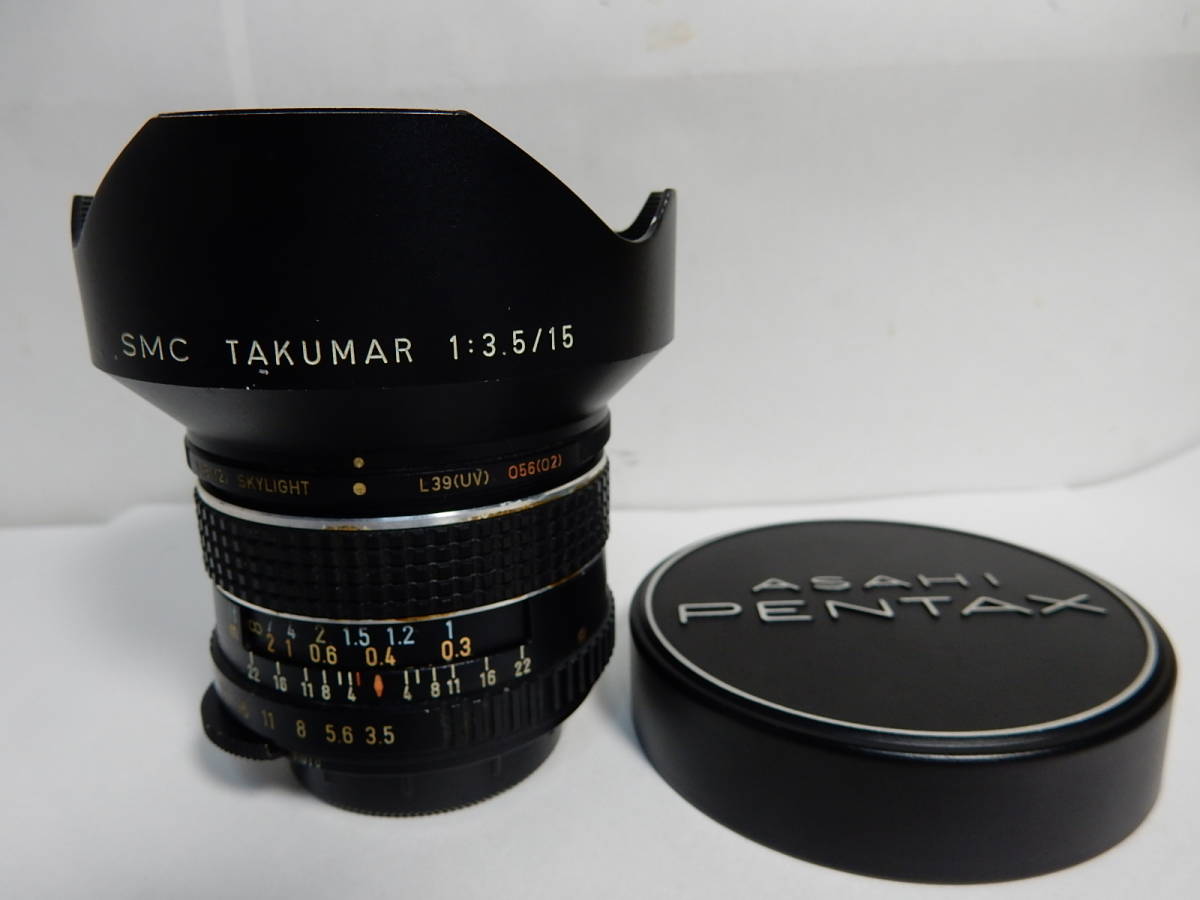 ペンタックス SMC TAKUMAR 1:3.5/15mm 超広角レンズ ジャンク(ペンタックス)｜売買されたオークション情報、yahooの ...