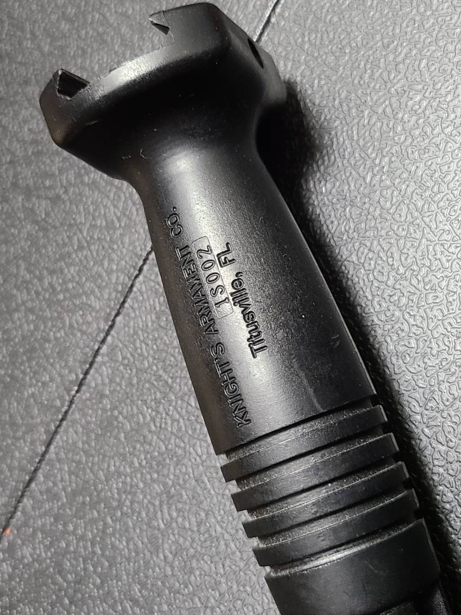 実物 Knights Armament vertical foregrip DEVGRU SEALs CIF ODA old gen(個人装備 ...