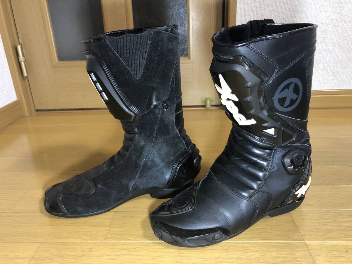 XPD 26.5cm VR6 ブラック SPIDI ブーツ レーシングブーツ 難あり アルパインスターズ SIDI RS-TAICHI タイチ ...