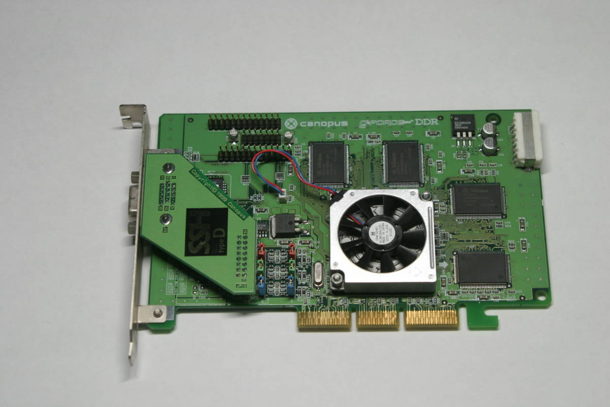 canopusの SPECTRA7400 DDR GeForce 256 32MB AGP(AGP)｜売買されたオークション情報、yahooの ...